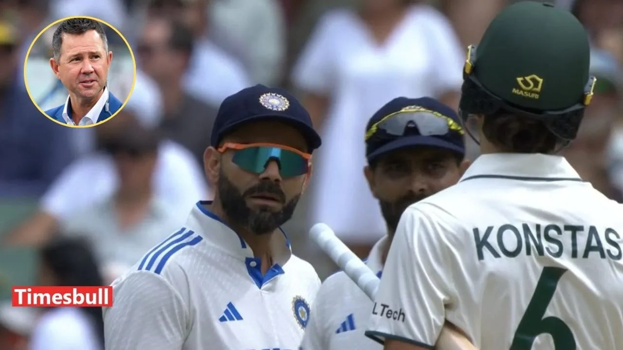 IND vs AUS: Will Virat Kohli Face Ban? Ricky Ponting Reveals ICC Rule on Sam Konstas Clash ...