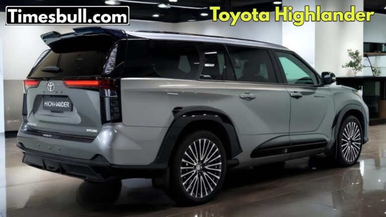 2026 Toyota Highlander: More Power, More Efficiency with Hybrid ...