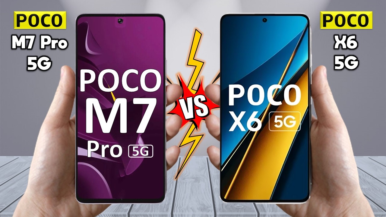 Poco M7 Pro 5G VS Poco X6 5G: Choosing the Best Phone Under Your Budget - Times Bull
