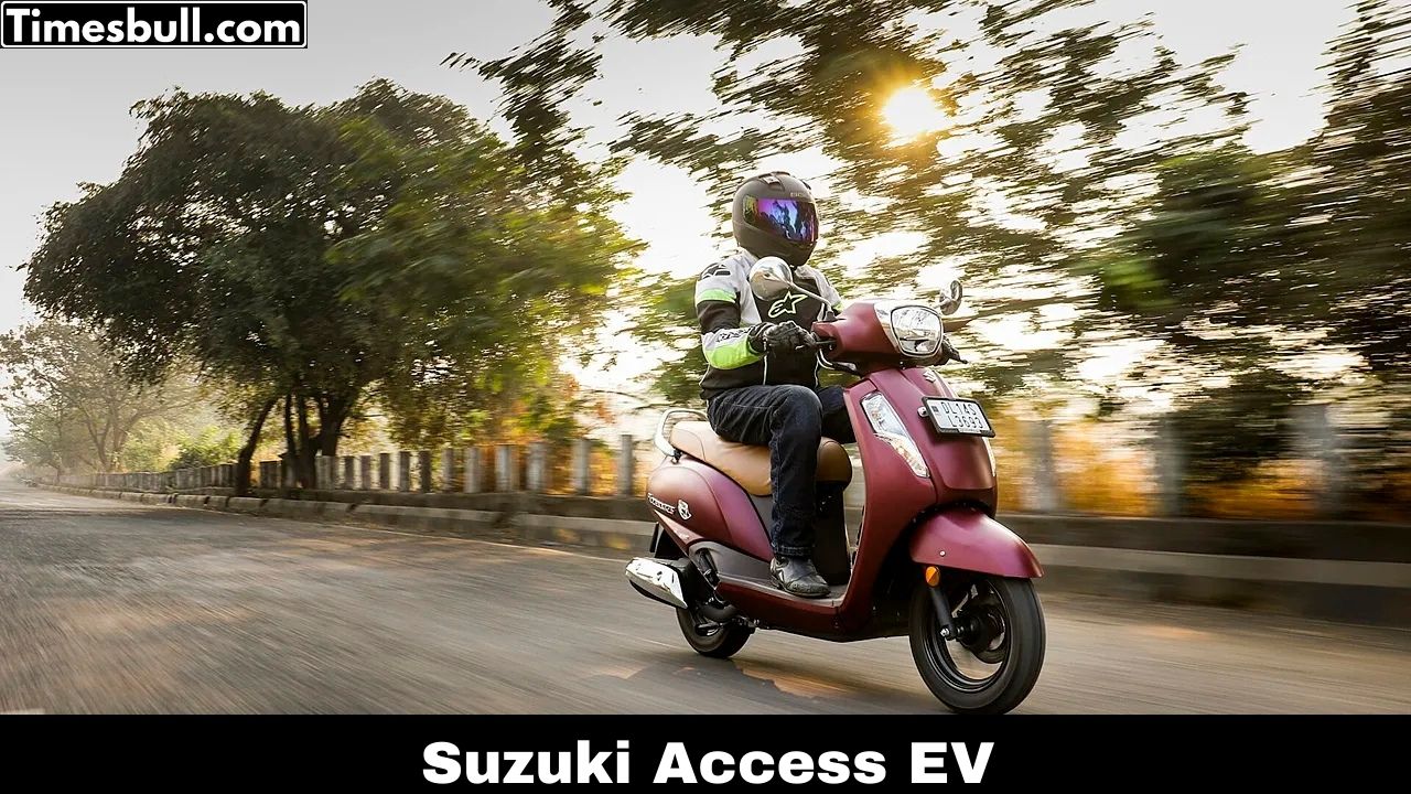 Suzuki Access Electric Scooter: Potential 100km Range & Advanced Features for India? - Times Bull