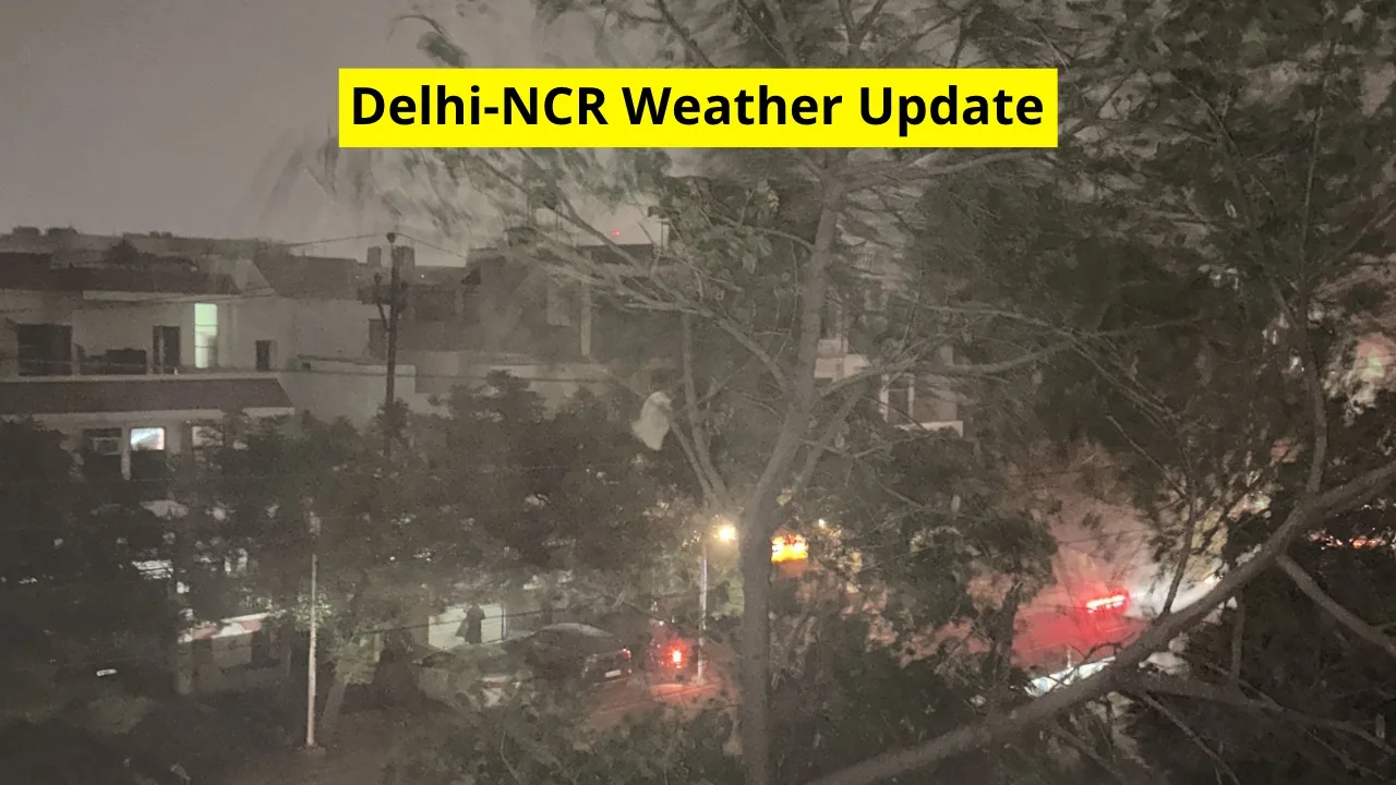 Weather Delhi-NCR Hit by Surprise Dust Storm: Weather Shift Causes Disruptions - Timesbull