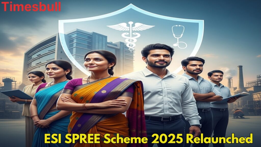 ESIC SPREE Scheme 2025 Launched: One-Time Golden Chance for Employers & Workers - Times Bull