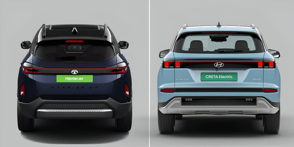 Tata Harrier EV vs Mahindra XUV.e8 vs Hyundai Creta EV – The Ultimate Electric SUV Showdown for ...