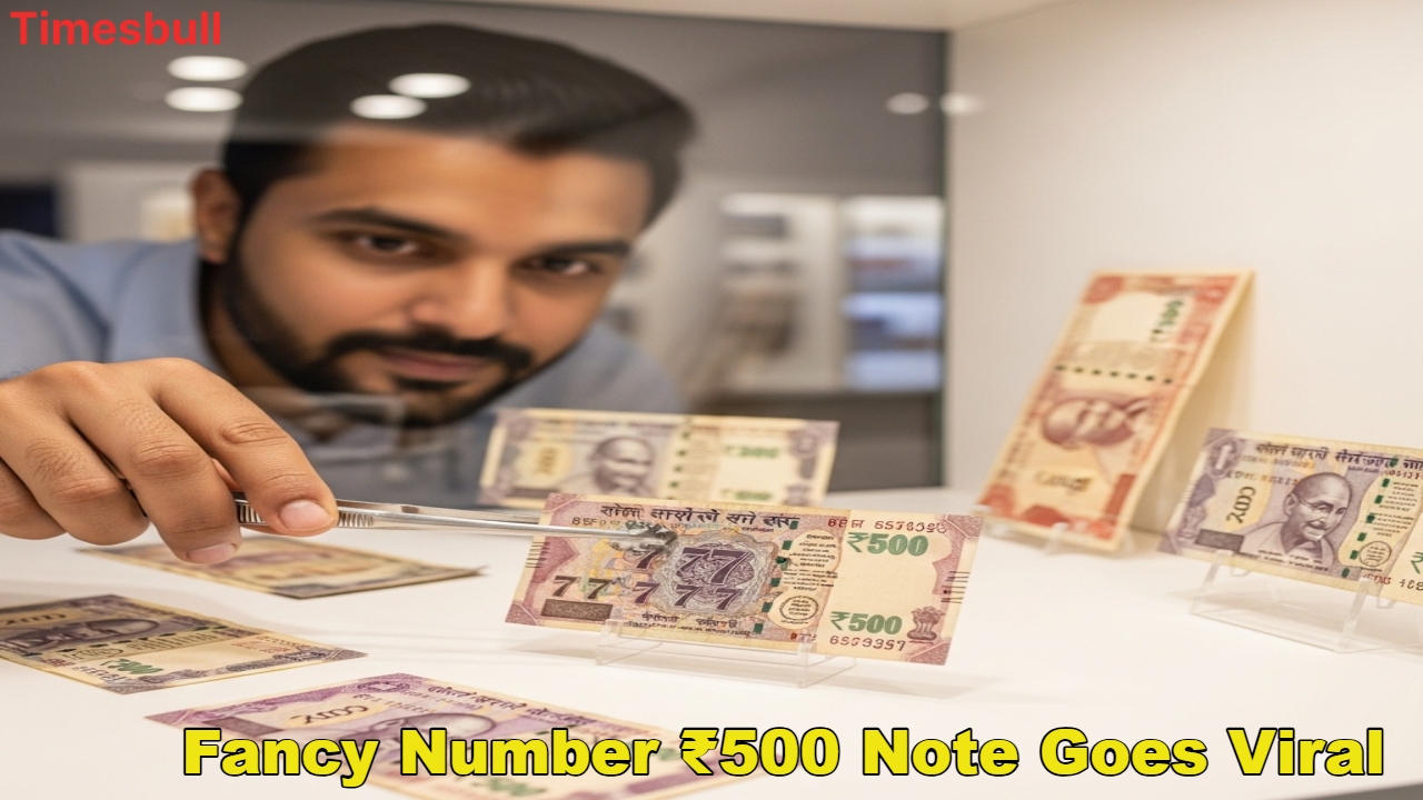 Rare ₹500 Note with Repeating '7' Sparks Bidding War on Social Media ...