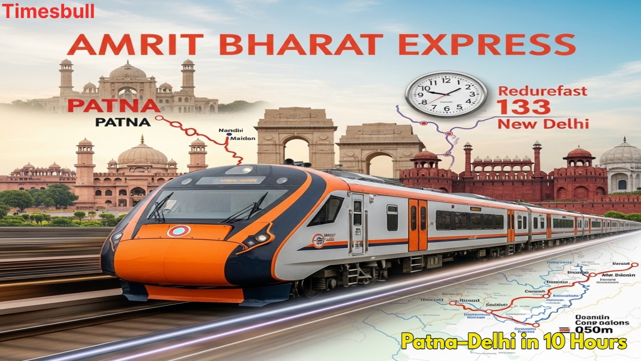New Amrit Bharat Express: Patna to Delhi in Just 10 Hours – Know Route ...