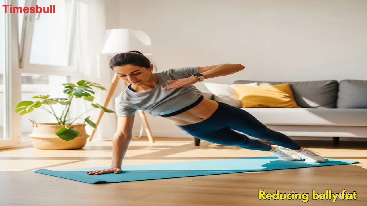Flat Tummy in 21 Days: 4 Easy Home Exercises to Burn Belly Fat Without ...