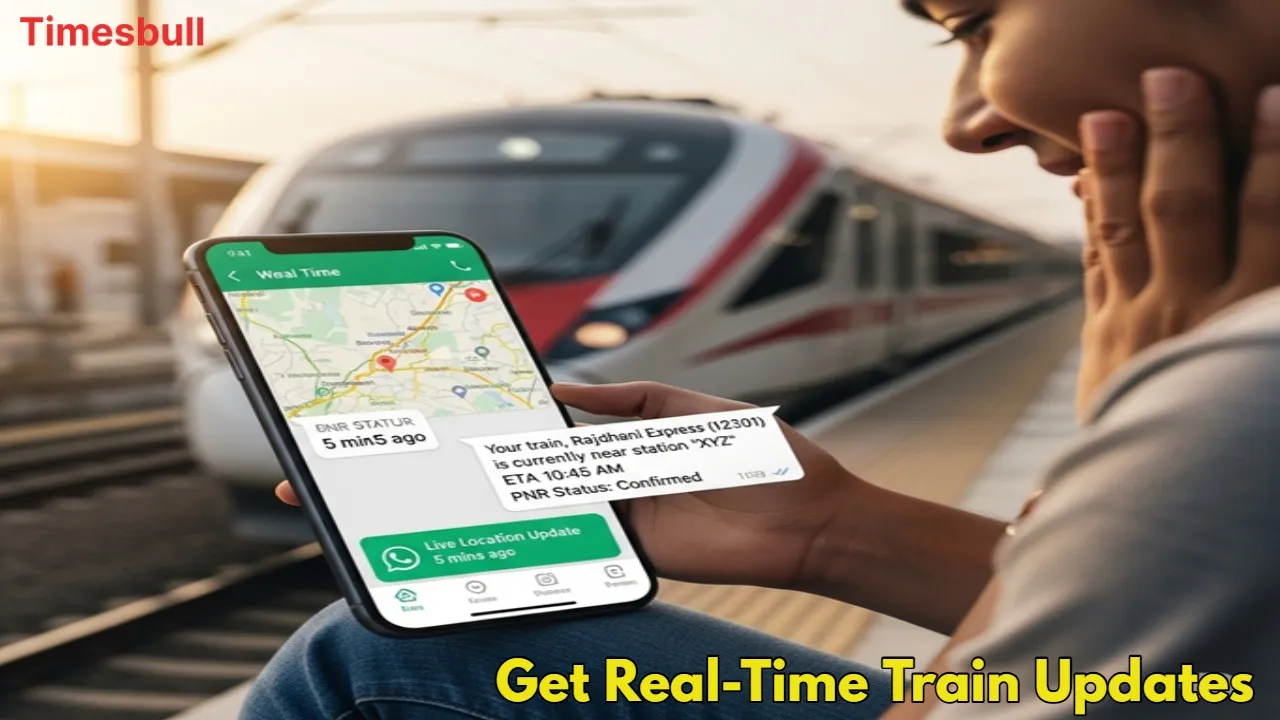 Now Get Train Live Status & PNR Updates on WhatsApp – No Need to Check ...
