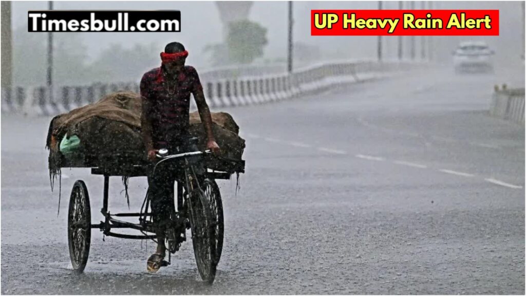 UP Monsoon Forecast: Heavy rain warning with thunderstorms in 47 ...
