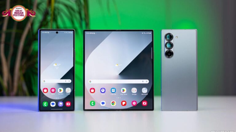 Amazon GIF Sale: Samsung Galaxy Z Fold6 5G Phone with 12GB RAM & 8K ...