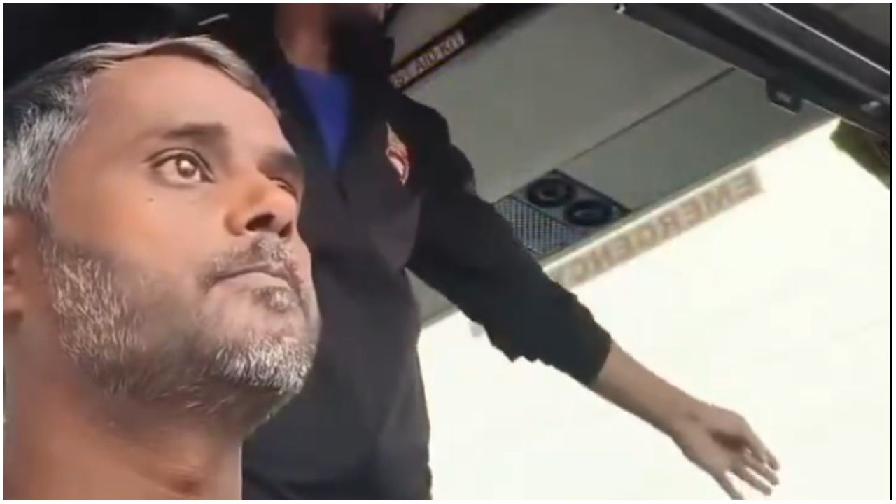 Watch- Bus driver secretly taking video of Virat Kohli inside bus ...