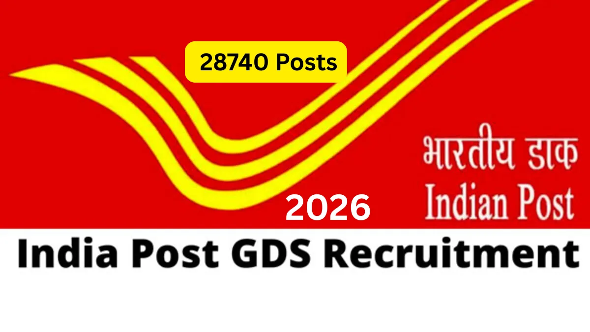 India Post GDS Recruitment 2026 Started – Apply Online for 28740 Posts ...
