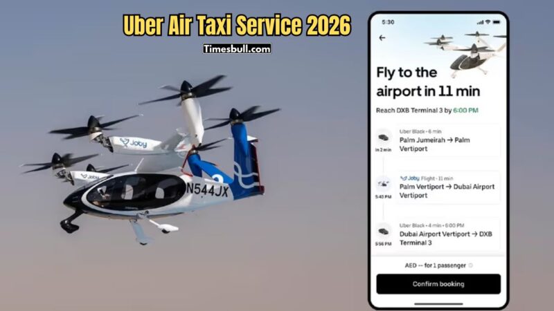 Uber Air Taxi Service: Know Booking Method, Timing, Availability Date ...