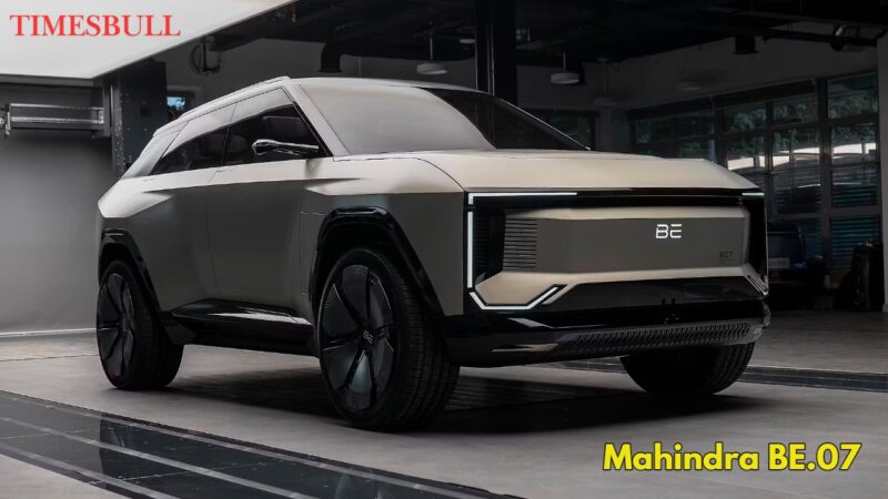 Mahindra BE.07 Electric SUV: 650km Range, 80kWh Battery & Level 2+ ADAS ...