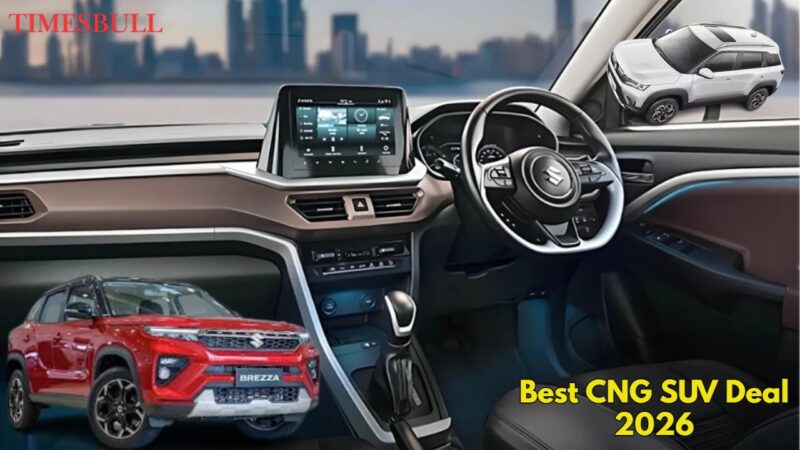 Maruti Brezza CNG Price 2026: Bring It Home with ₹1 Lakh Down Payment ...