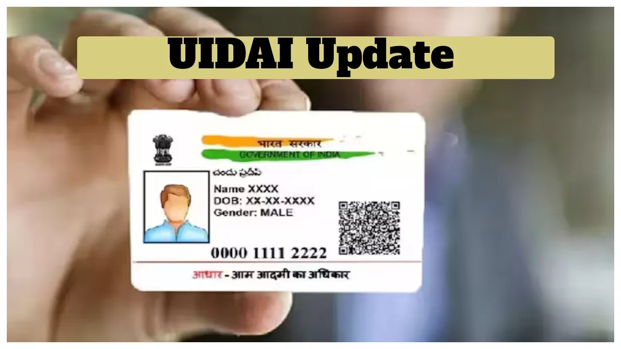 UIDAI Big Update - Change Aadhaar Address Without Any Documents, Check ...