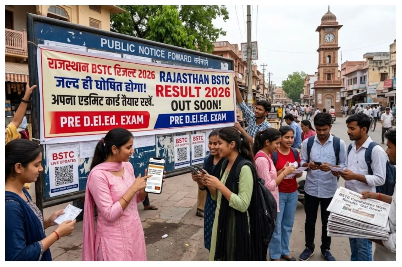 Rajasthan BSTC Result 2026 Out Soon - Scores at predeledraj2026.com ...
