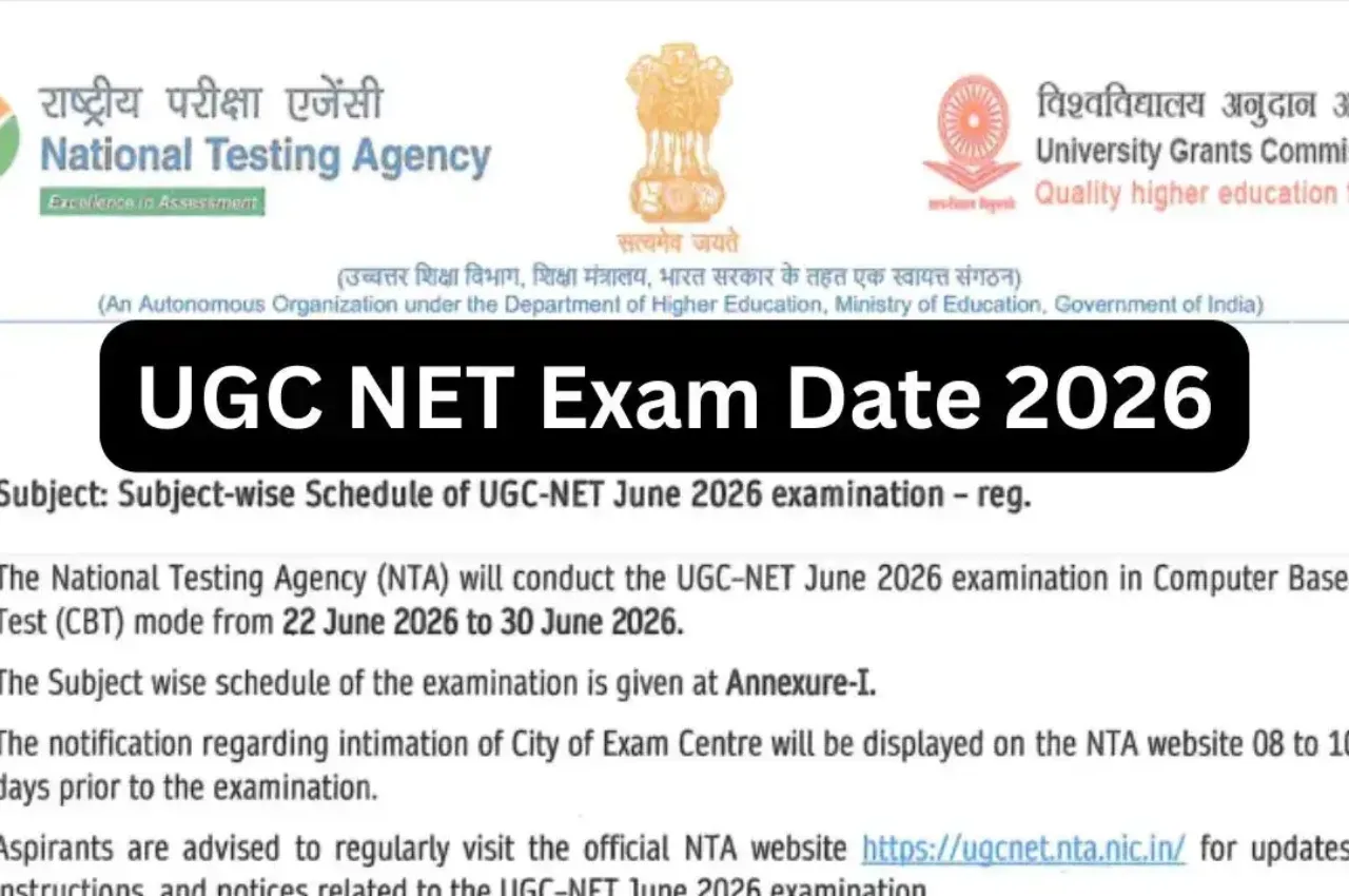 UGC NET June 2026: Download the UGC NET exam admit card, check the ...