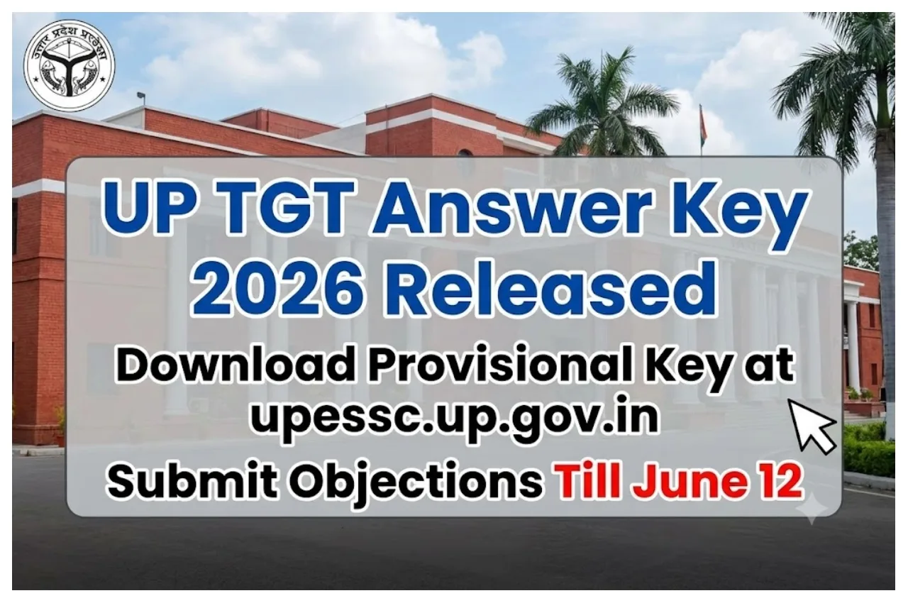 UP TGT Answer Key 2026 Released - Download Provisional Key at upessc.up ...